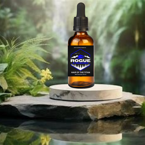Rogue & Rugged All-Natural Hair Oil – Thicker, Healthier Hair for Men ...